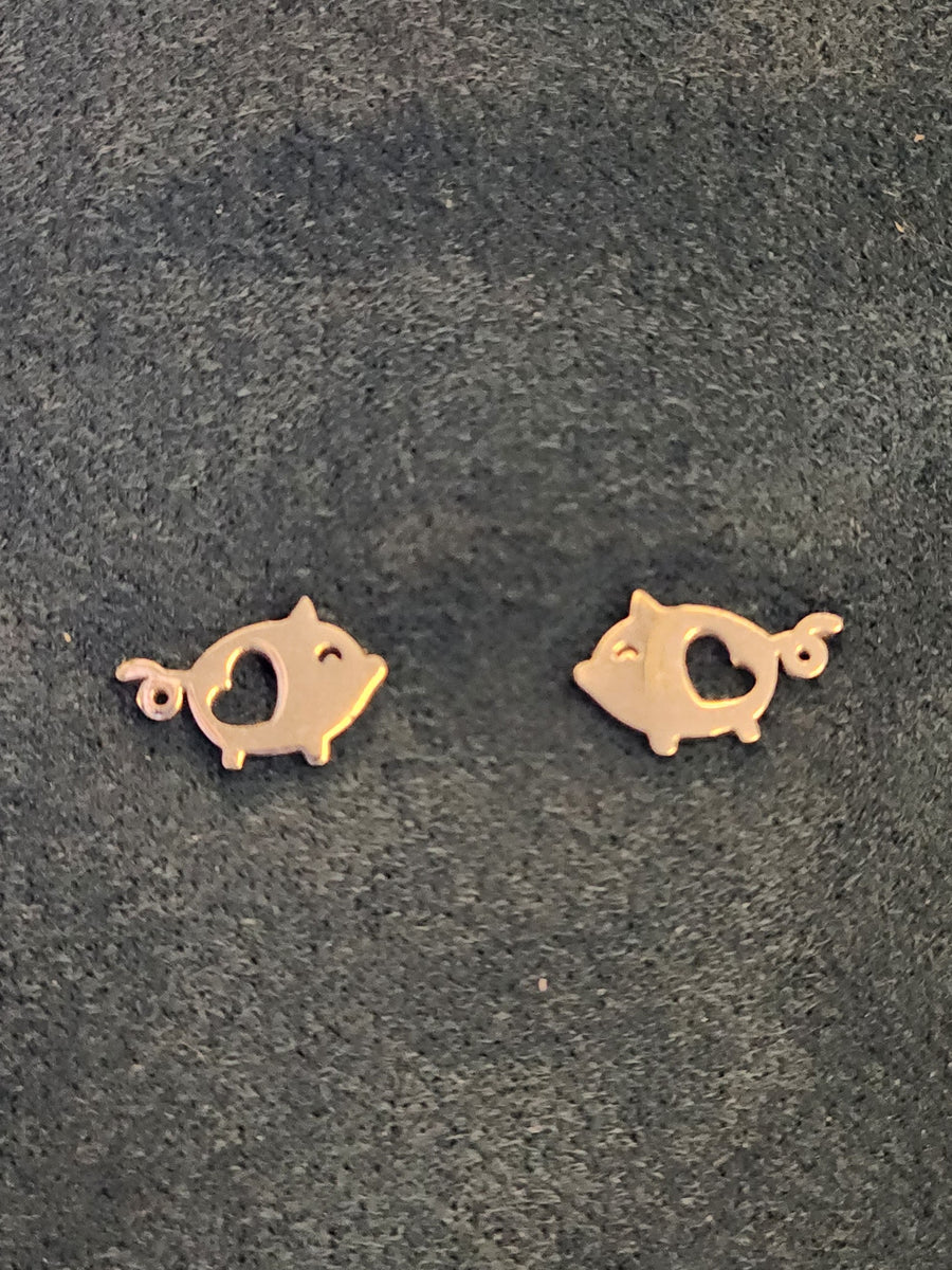 Pig Earrings – Ross Mill Farm - Home of the Pet Pig